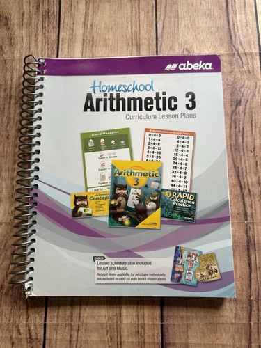 Abeka Arithmetic 3 Lesson Plans Unused Read Description | eBay
