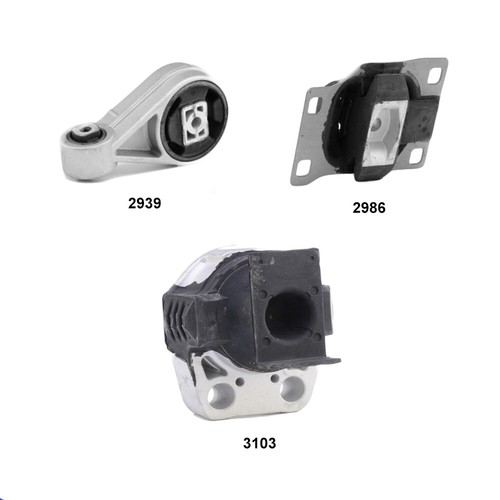 Engine&Trans Mount Set 3PCS for Ford Transit Connect 2010-2013 L4 2.0L ...
