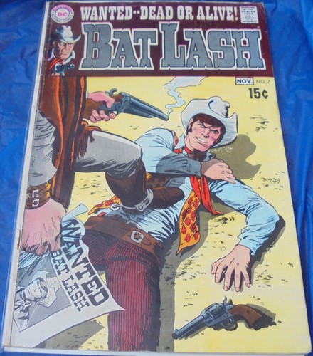 DC Comics Bat Lash #7 November December 1969 Wanted Dead Or Alive ...