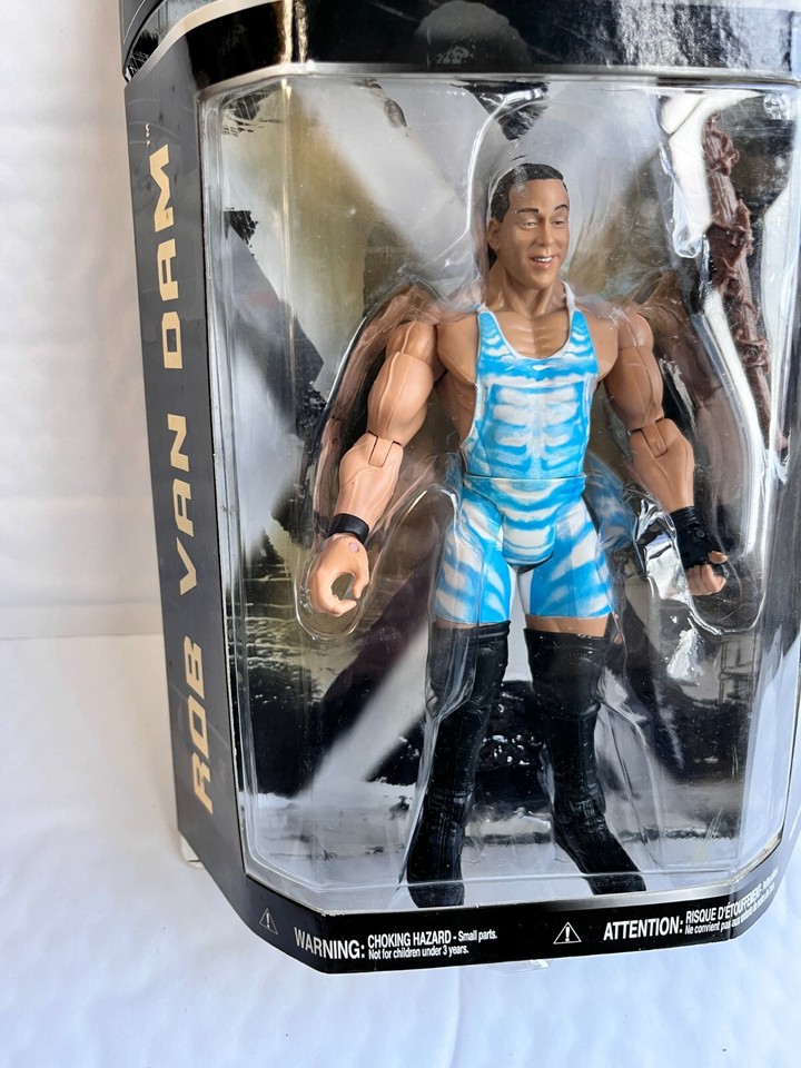WWE WWF RVD ROB VAN DAM CLASSIC SUPERSTARS SERIES 23 JAKKS WRESTLING ...