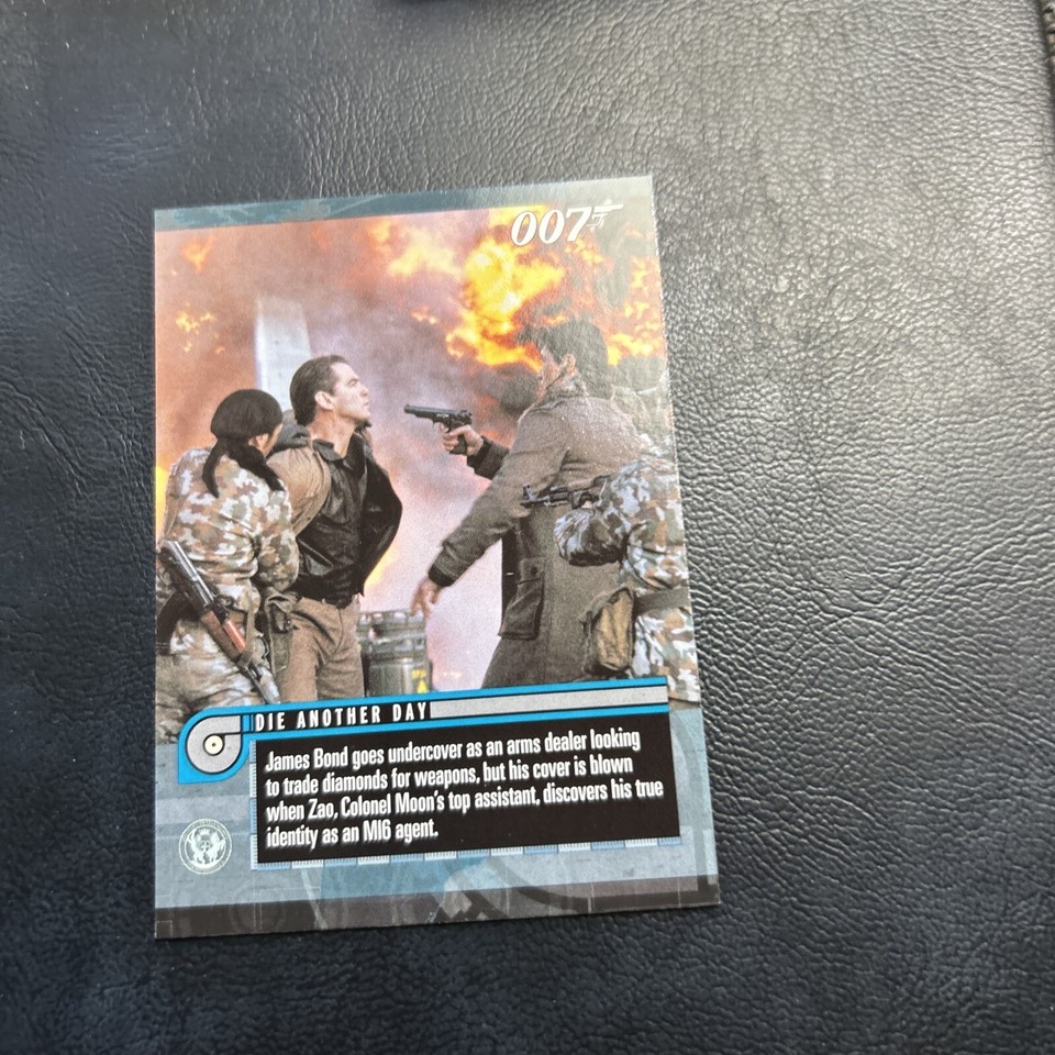 B36a James Bond 007 Mission Logs 2011 #58 Jinx Halle Berry Die Another ...