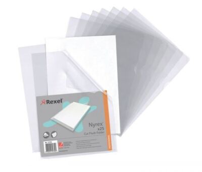 Rexel Nyrex A4 Folder Document Wallet Durable Stationery 25pcs 4 Pack 4 ...