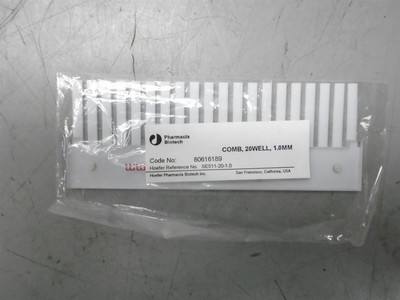 Hoefer SE511-20-1.0 Comb, 20 Wells, 1 mm Thickness, 4.1 Width, 4.1 ...