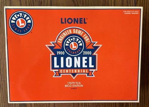 Lionel O Scale 17579 TCA Train Collector Rico Station Kit 6-52210 NIB ...