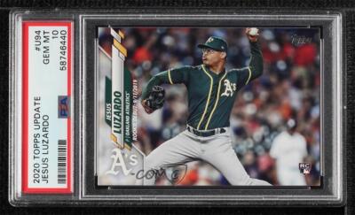 2020 Topps Update Rookie Debut Jesus Luzardo PSA 10 GEM MT Rookie RC | eBay