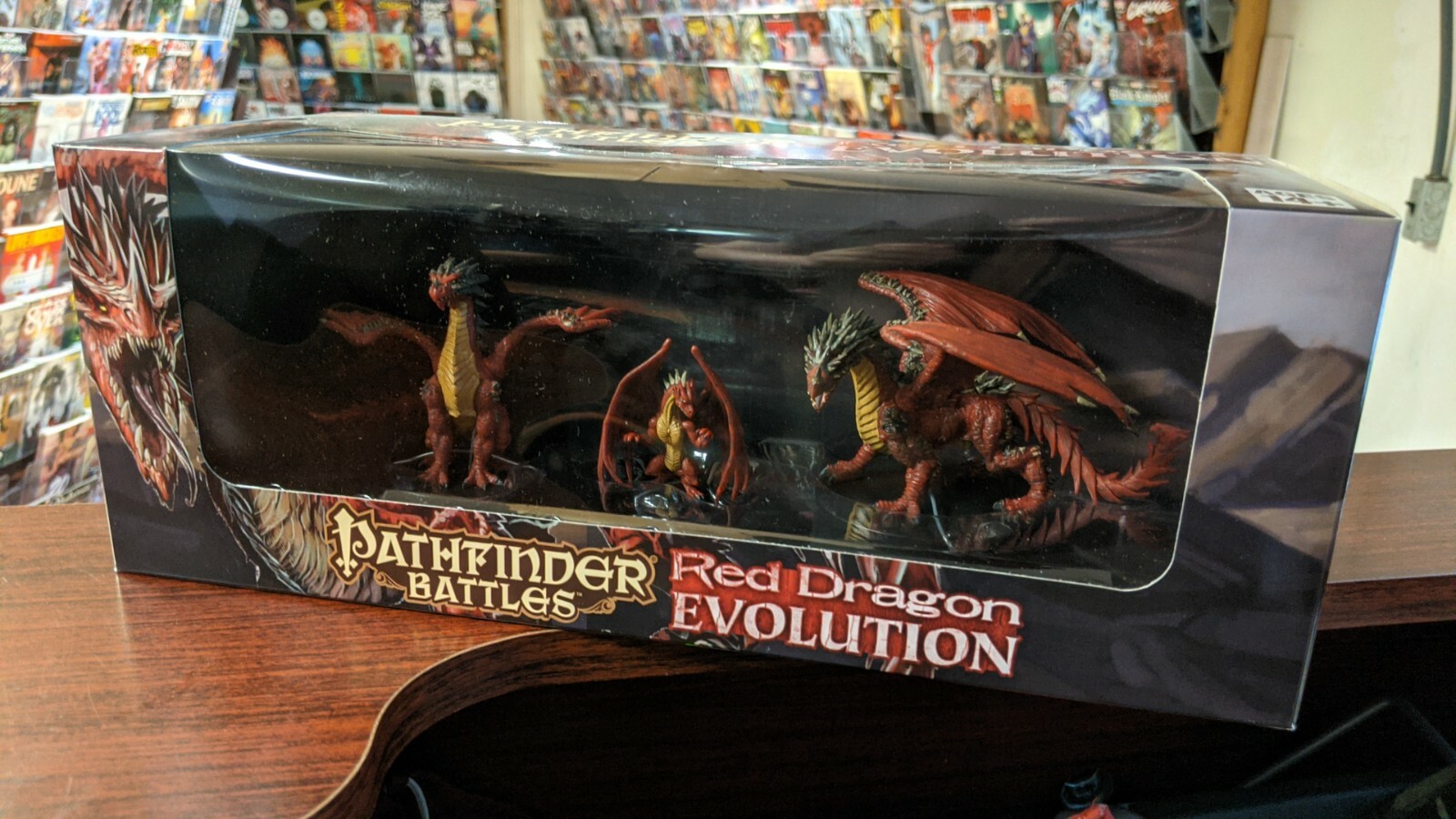 Pathfinder Battles Red Dragon Evolution Boxed Set 3 Game Play Learn Fun ...