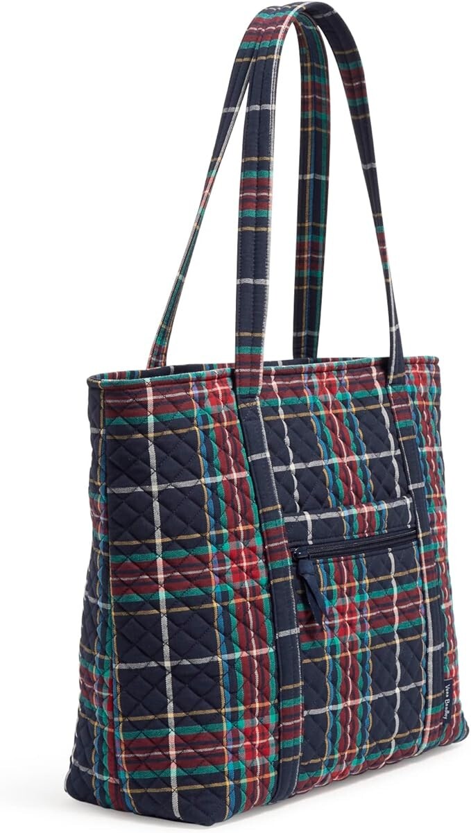 NEW/NWT VB Vera Bradley TARTAN PLAID Vera Tote 28886 Handbag Christmas ...