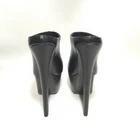 Womens New Fashion Platform 18cm Super High Heel Stiletto Mules Party ...