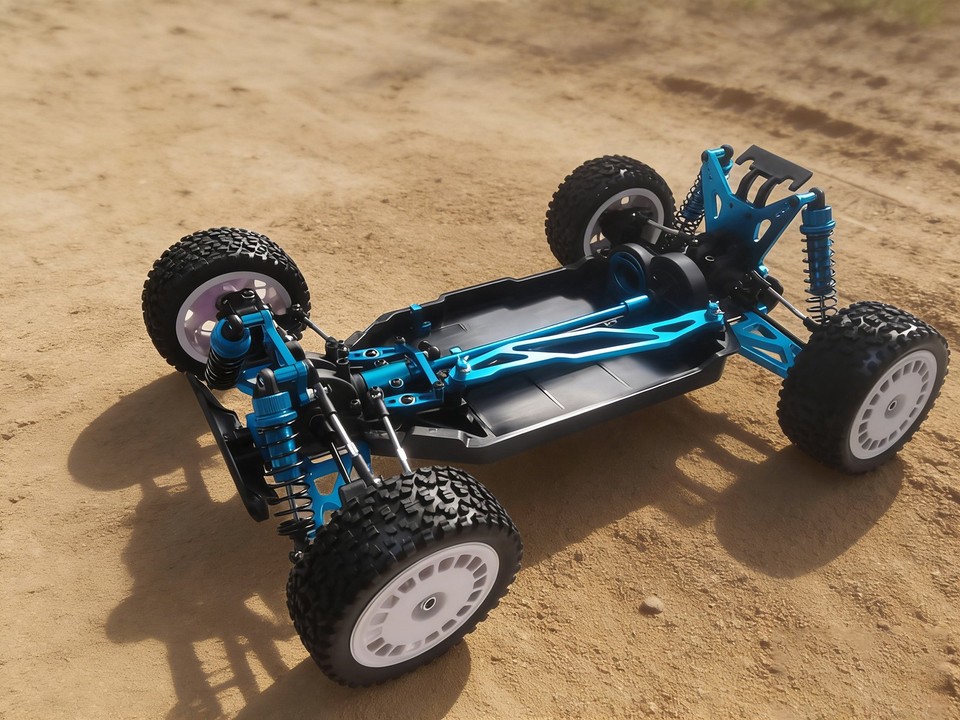 Alloy Upgrade 1/10 RC TT02B off-road vehicle Car Chassis Frame Kit | eBay