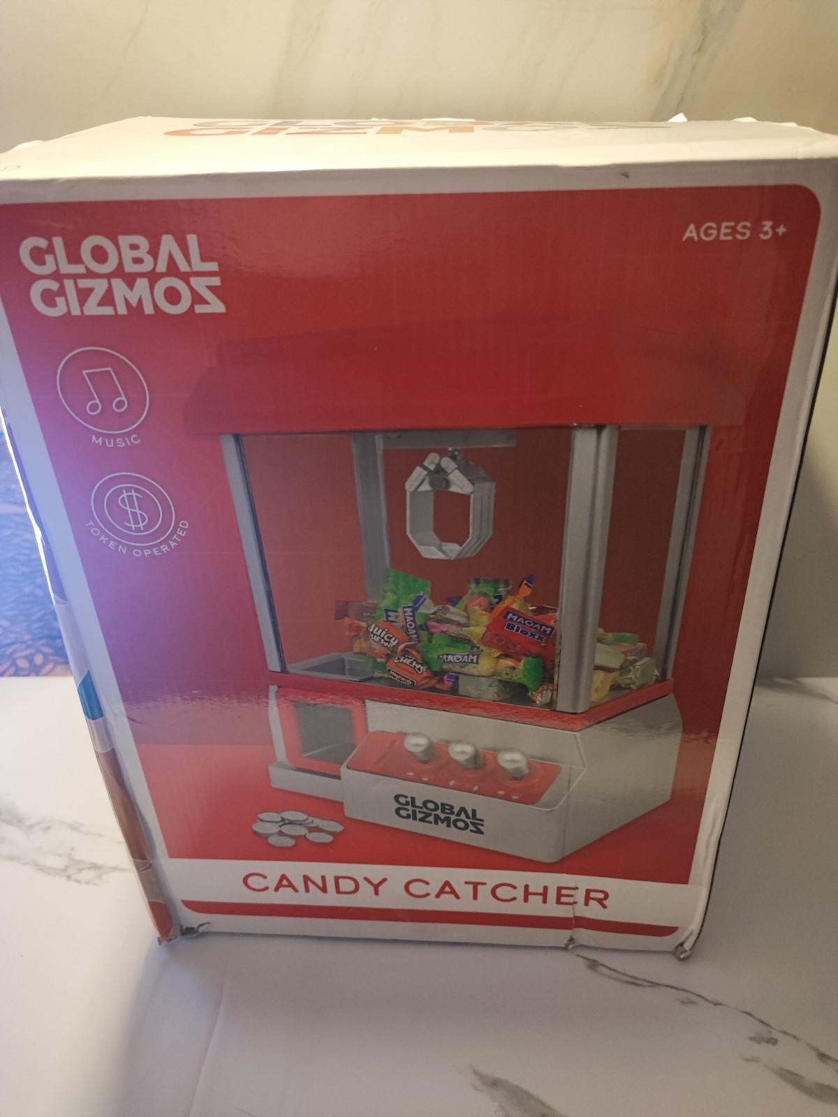 Global Gizmos Candy Catcher Arcade Grabber Toy Claw Machine Sweets ...