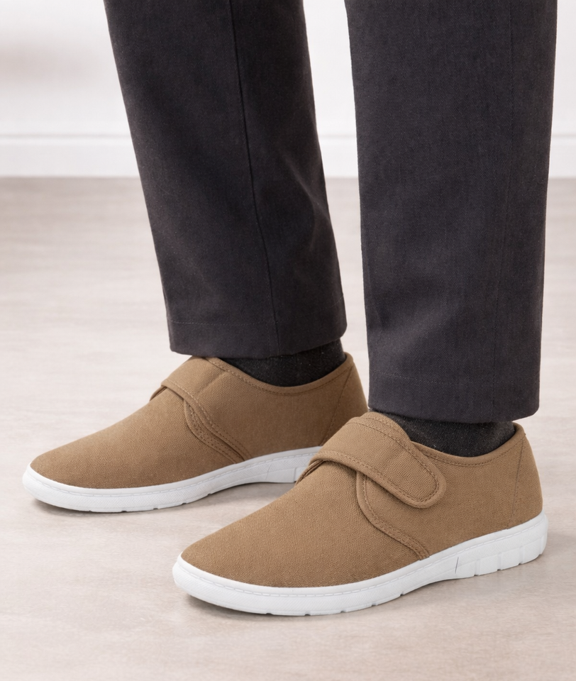 Men's Charles Southwell Canvas Shoe Size 6-12 Comfort Wide Fit ...
