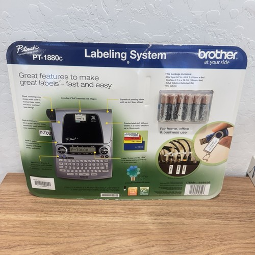 Brother PT-1880C P-Touch Label Maker Labeling System New Sealed ...