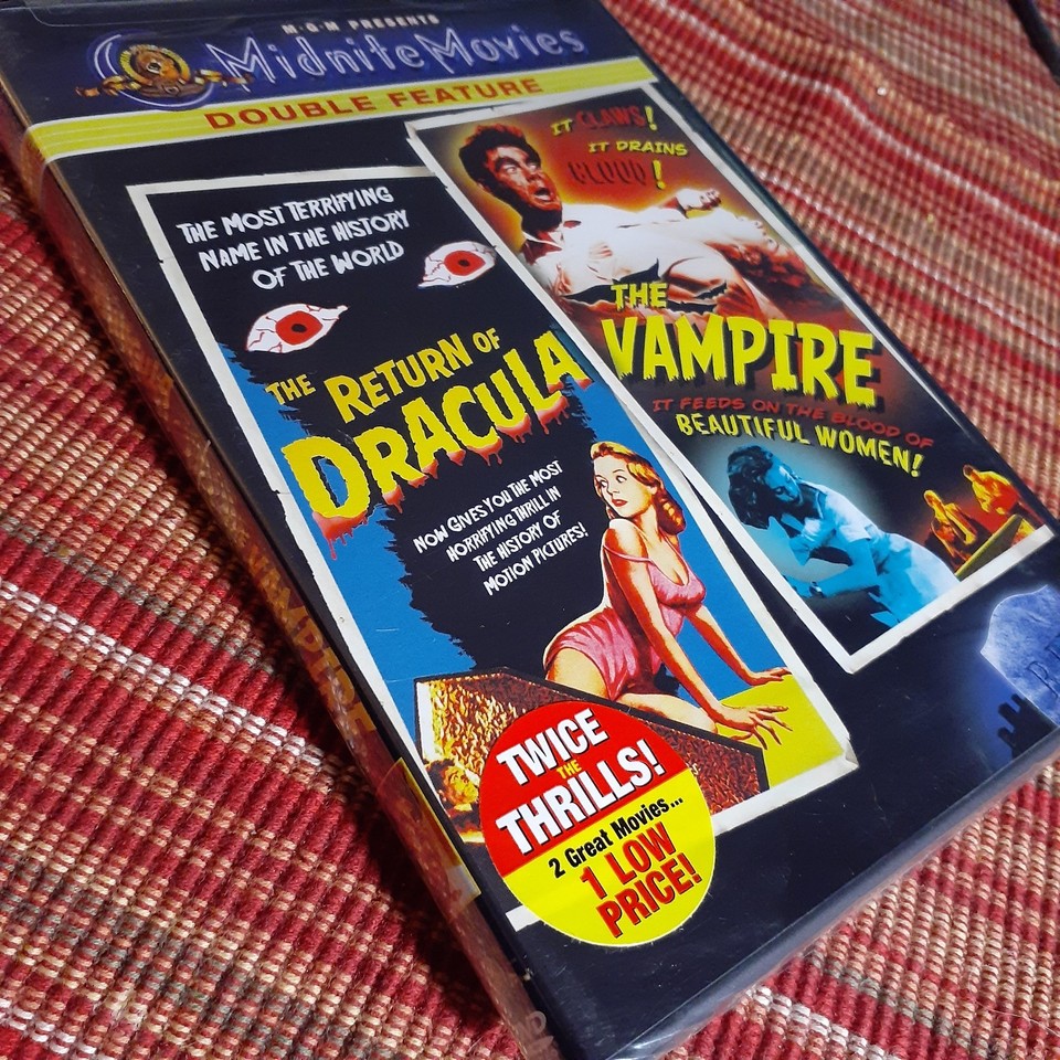 The Return of Dracula/The Vampire New (DVD, 2007) MGM Midnight Movies ...