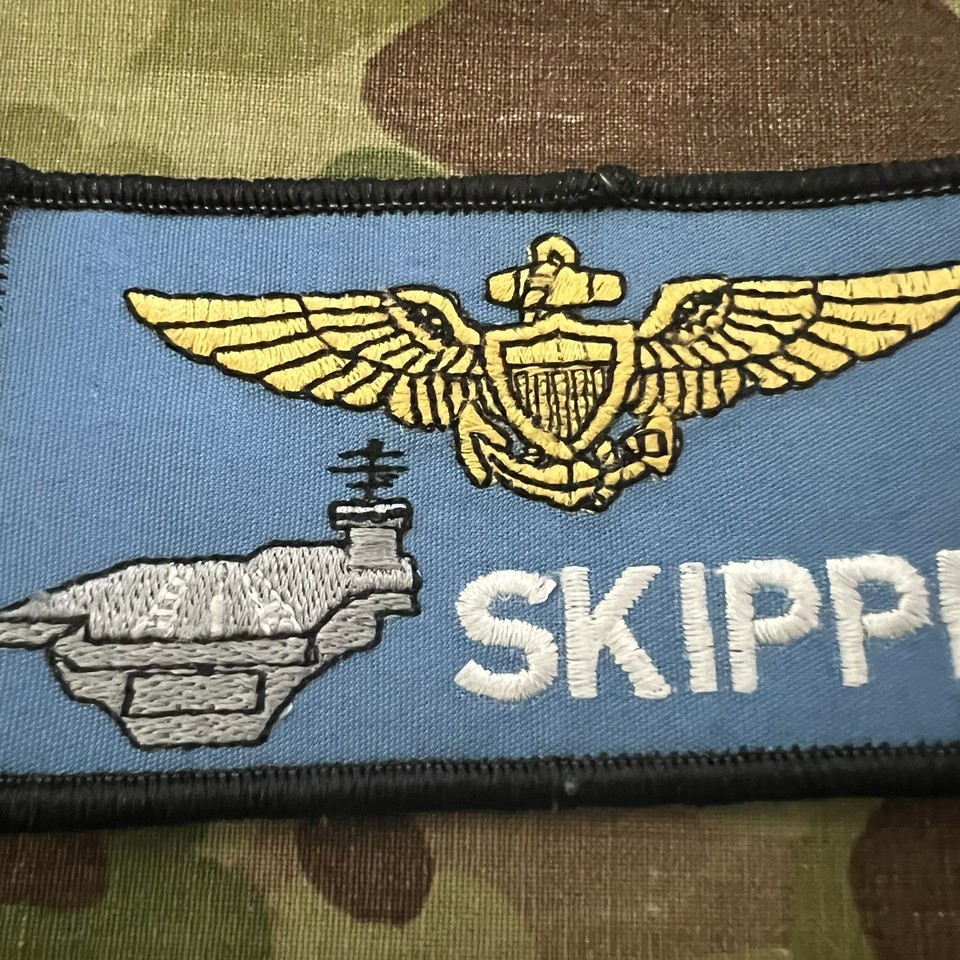 USN Pilot NAME TAG PATCH US Navy Naval Aviator Squadron Call Sign ...