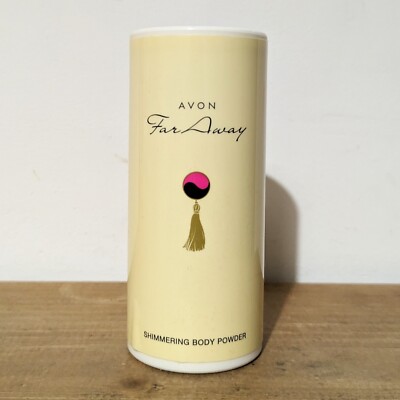 Avon Far Away Shimmering Body Powder Talc Talcum Powder Discontinued UK ...