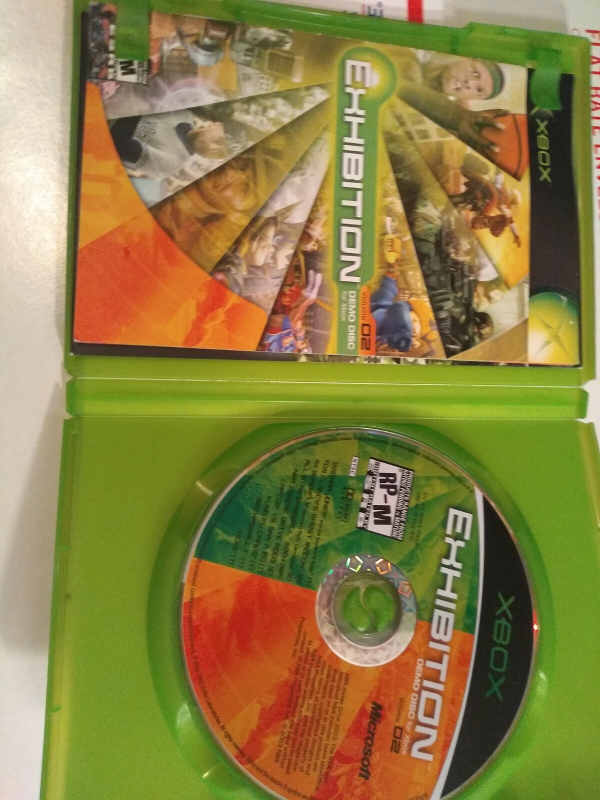 Exhibition Demo Disc Vol. 2 - Microsoft Xbox - 2003 - complete ...