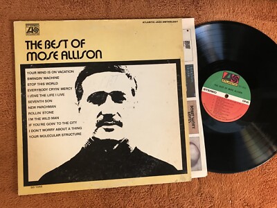 Mose Allison The Best Of Jazz LP 1970 Atlantic SD 1542 original vinyl ...