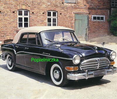 Sachsenring P240 Cabrio, Farbdruck | eBay