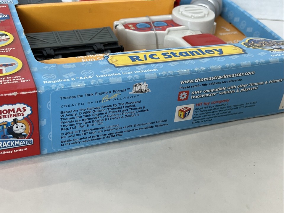 Thomas & Friends R/C Stanley Trackmaster Remote Control Engine NEW IN ...