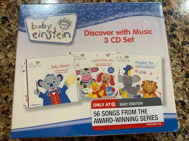 Baby Einstein (3 CD Box Set) Discover with Music 56 Songs - NEW | eBay