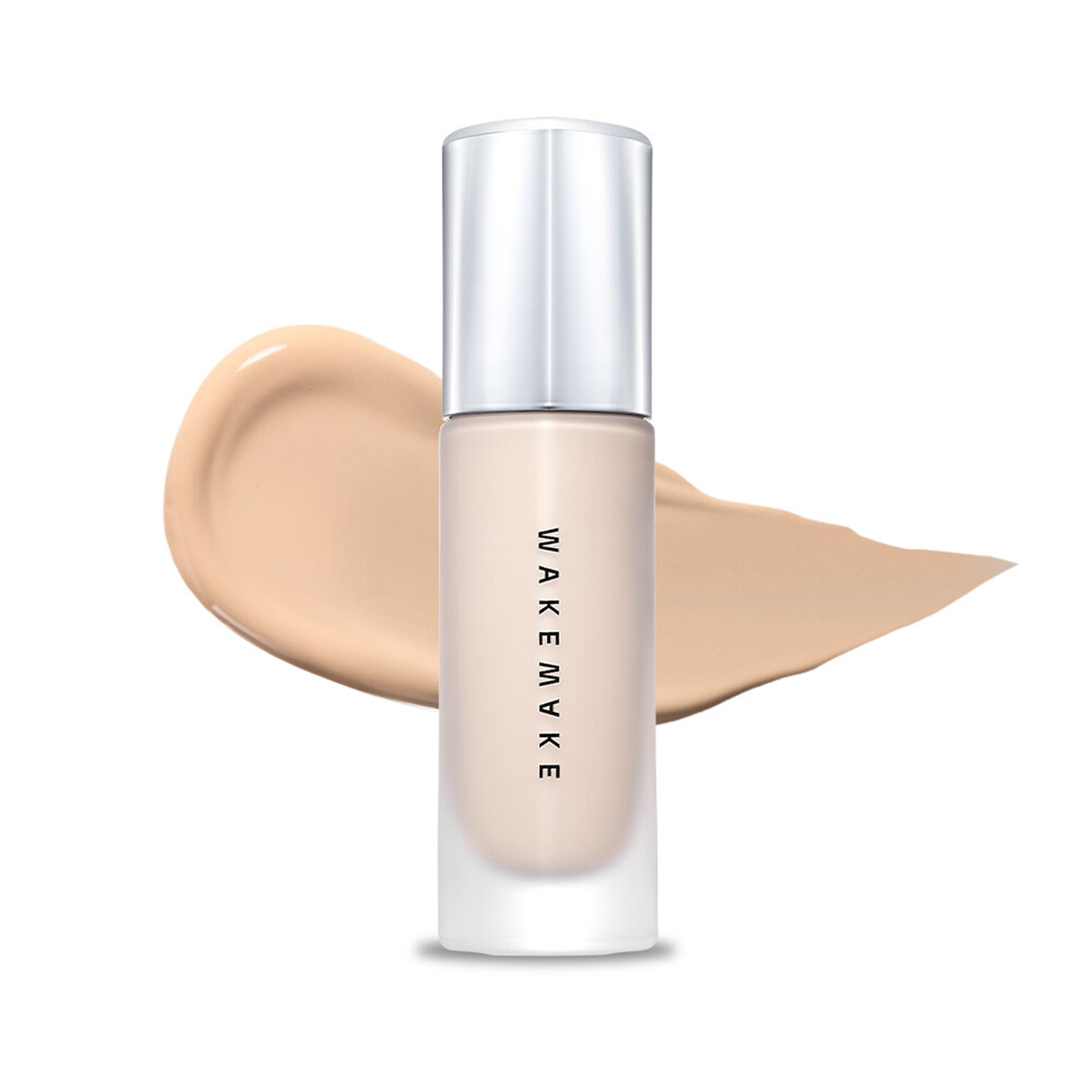 WAKEMAKE Water Velvet Cover Foundation 30ml Spatula Brush Gift 5colors ...