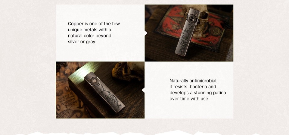 Olight Arkfeld Pro Copper Bones CW Flat Flashlight, LED/UV/Laser Light ...