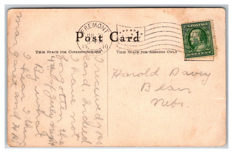 COBB SHINN ~ Indian girl postcard HAND TINT 1910 Native American ...