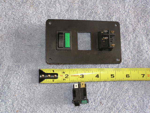 RV Marine Bus Van 3 gang 12v Switch panel LED on / off light - Aqua-Hot ...