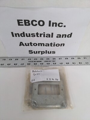 Hubbell Raco Exposed Work Cover Plate for 4" Square Box, 1/2" Raised ...