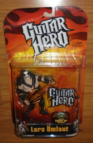 Guitar Hero LARS UMLAUT Black Hair Game Action Figure McFarlane 2008 S ...