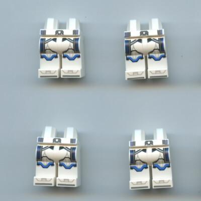 Star Wars LEGO x 4 Hips and Legs for 501st Legion Clone Trooper Officer ...