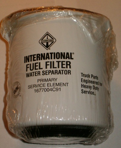 International Fuel Filter Water Separator PN 1677004C91 NEW Diesel Fuel ...