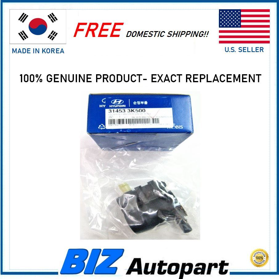 Genuine Canister Purge Valve for 2005-2017 Hyundai 2011-2019 Kia OE ...