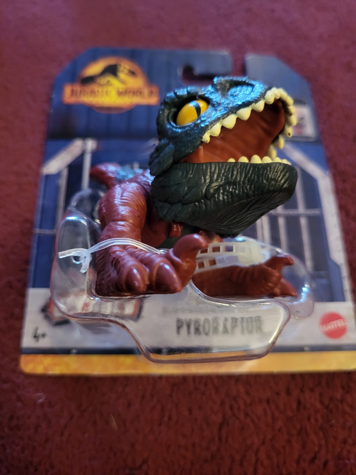 🦖 NEW RARE UNCAGED Jurassic World WILD POP UPS SNAP SQUAD PYRORAPTOR | eBay