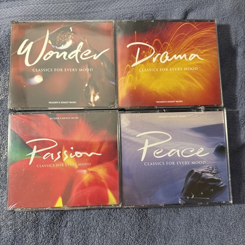 4 X SEALED READERS DIGEST CD SET PASSION PEACE DRAMA WONDER | eBay