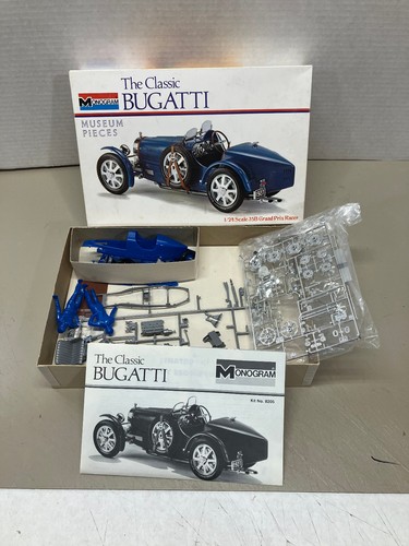 VINTAGE MONOGRAM 1/24 SCALE 1970's BUGATTI 35B UNBUILT KIT | eBay