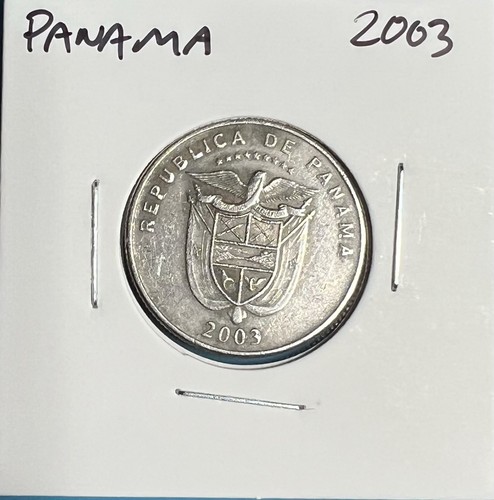 World Coins - Panama 25 Centesimos 2003 Commemorative Coin *Circulated ...
