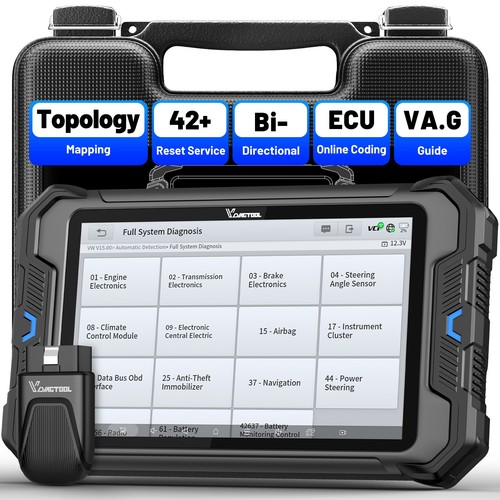 VDIAGTOOL VD80 BT OBD2 Scanner Full System Diagnostic Scan Tool ECU ...