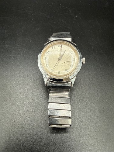 Vintage 1964 Caravelle Bulova M4 Men's Watch Glow In Dark Dial AS IS ...