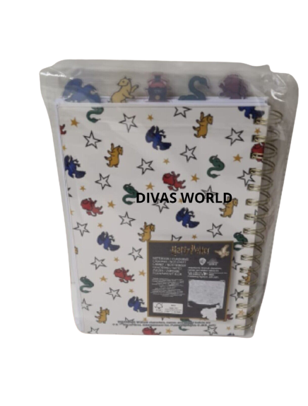 Harry Potter Notebook Hogwarts Ruled Journal Diary Stationery Diaries ...