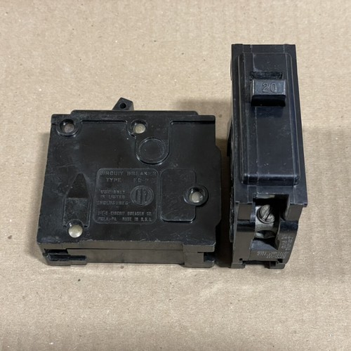 LOT OF 3 ITE Siemens Q120 1 Pole 20 Amp Circuit Breaker QP1-B020 EQ-P ...