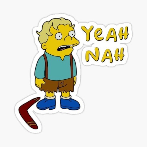 YEAH NAH NAH STICKER aussie, drift funny, meme decal, Sticker. | eBay