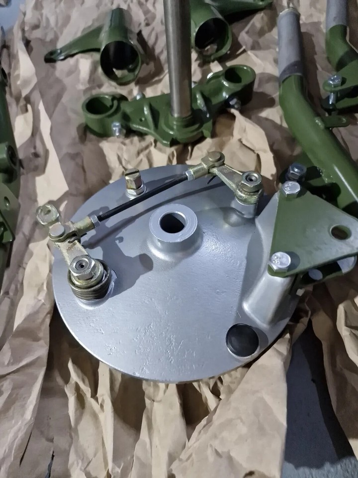 SWING FORK FRONT URAL DNEPR MT front fork (front swing, drum brake) NEW ...