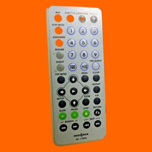 Initial Durabrand RC-1700 Remote Control for Portable DVD Player | eBay