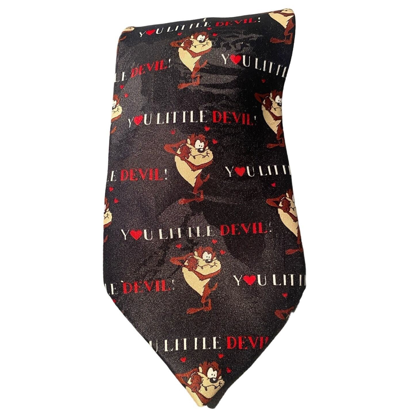 Taz Tasmanian Devil Theme Tie, "You Little Devil", By… - Gem