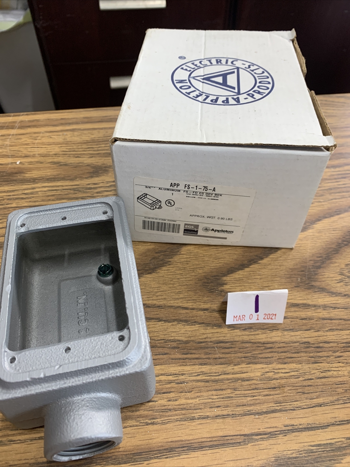 Appleton APP FS-1-75-A 3/4” Device Box | eBay