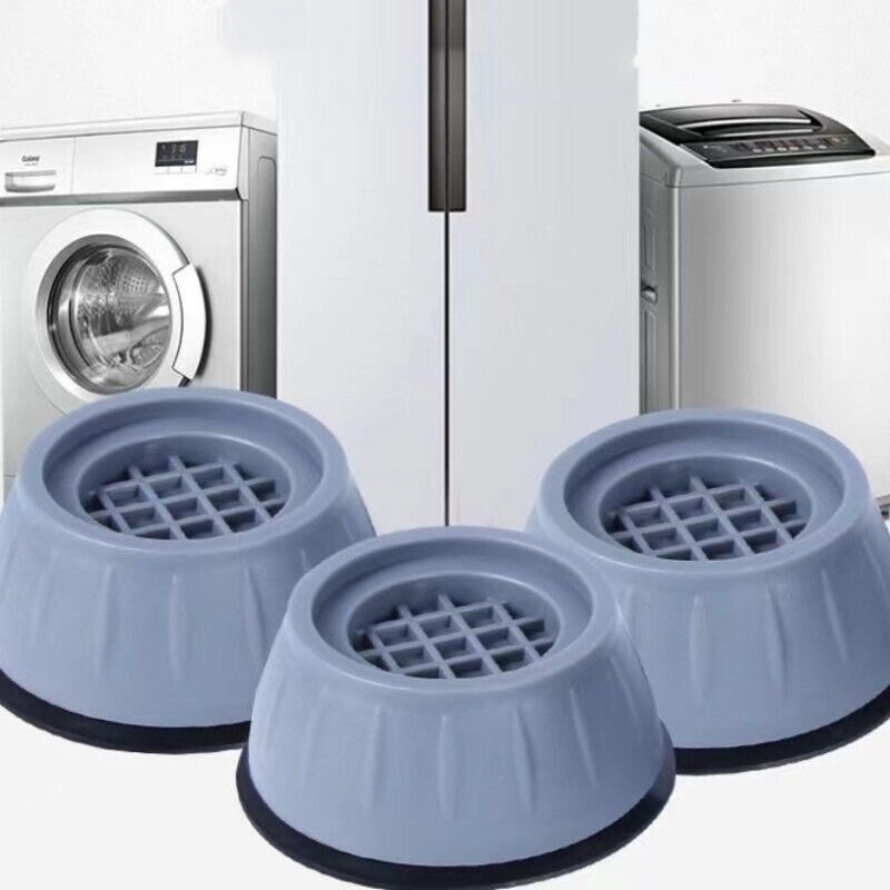 8cm Anti Vibration Washing Machine Support Anti-Slip Rubber Feet Pads ...