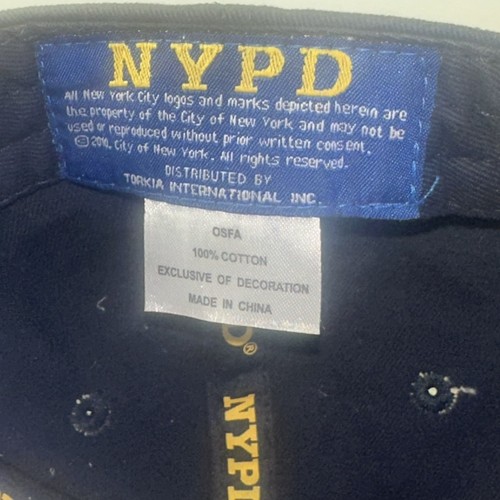 Authentic NYPD New York City police department COA / NYPD Adjustable ...