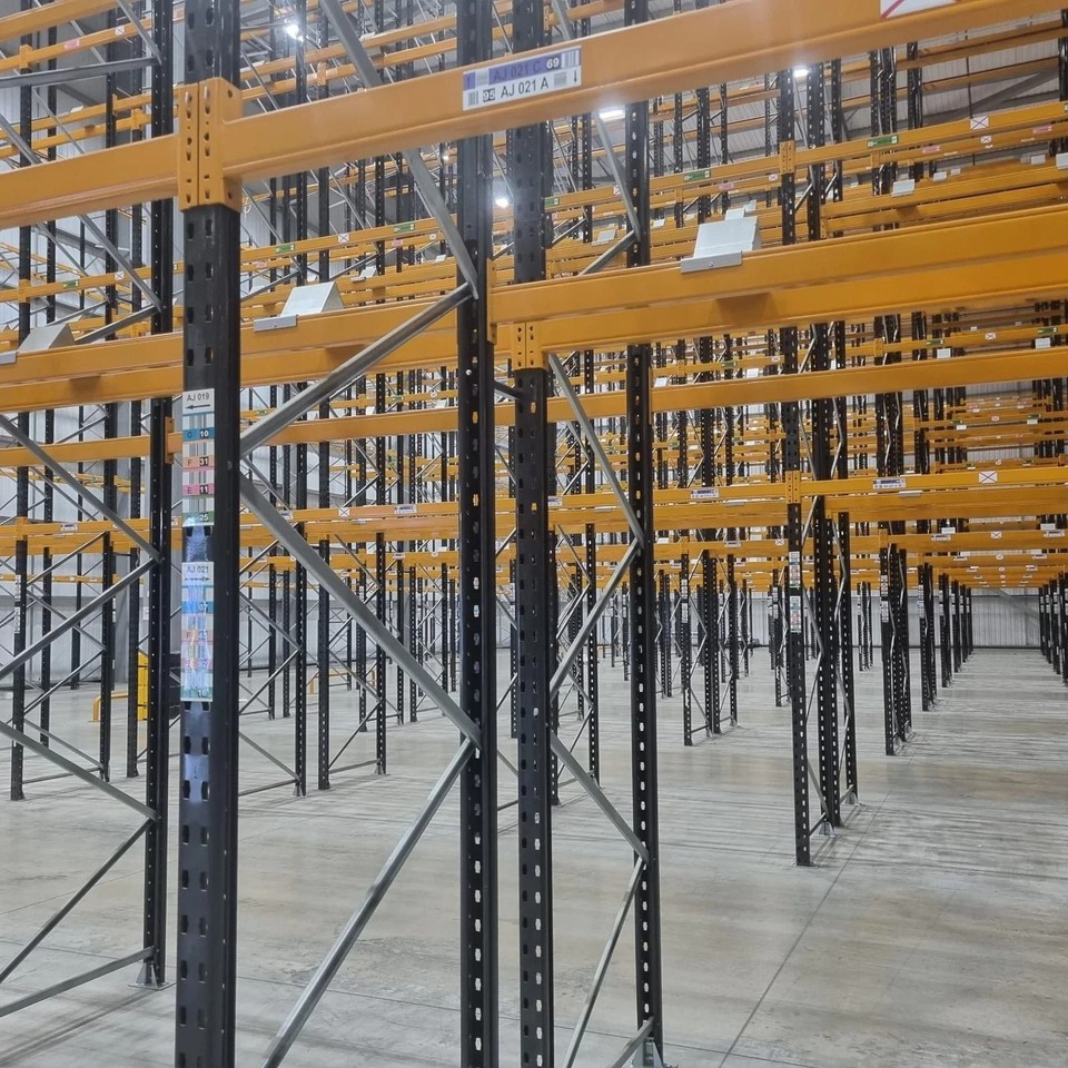 Used Link 51 Racking Heavy Duty Upright Frames 2M - 12M High 1100 Depth ...