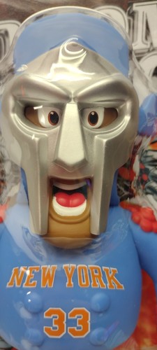 MF DOOM Crunch Figure 33 New York Knicks 6.5 inch Figure The Canvas Don ...